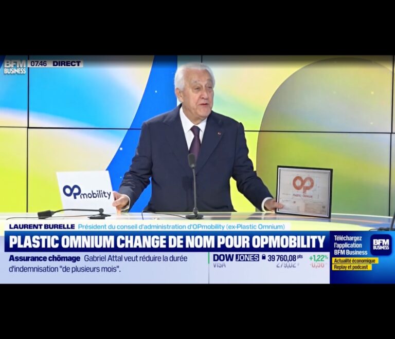 Plastic Omnium devient OPmobility - OPmobility